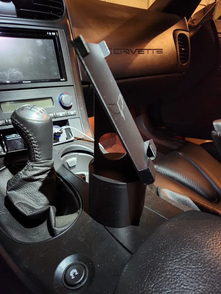 C6 Corvette Phone Holder - Free 3D Print Model - MakerWorld