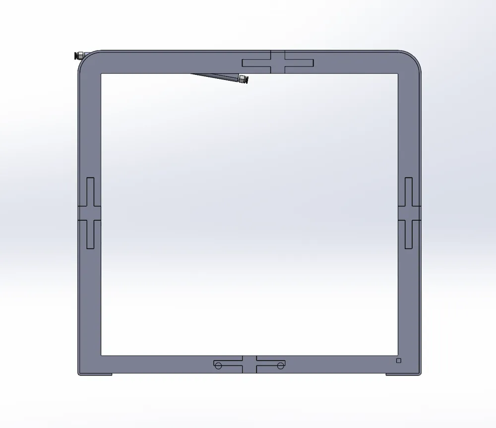 Expanded Bambu Lab H2D Riser with Integrated Third Extruder. Supports ...