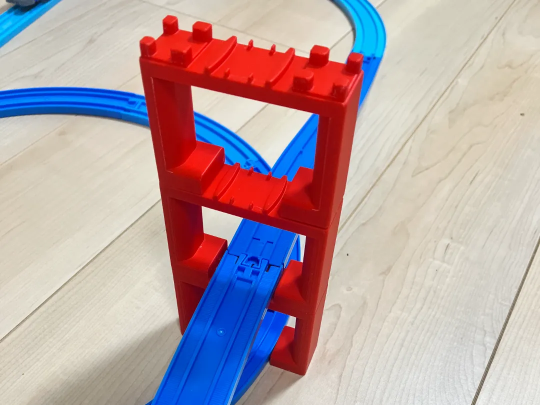 Tomy Train Track – Bridge Support - Free 3D Print Model - MakerWorld
