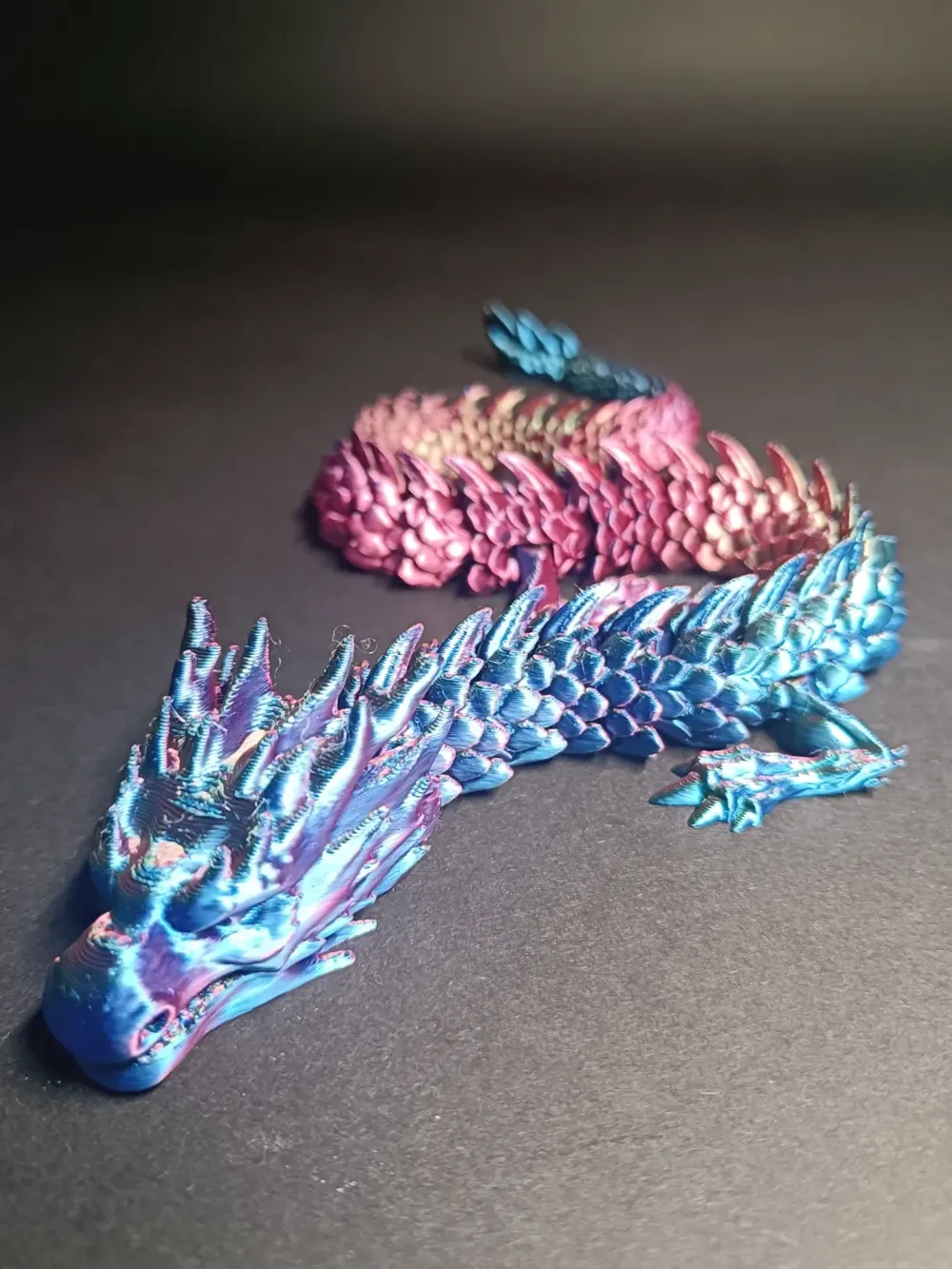 Majestic Articulated Dragon - Free 3D Print Model - MakerWorld
