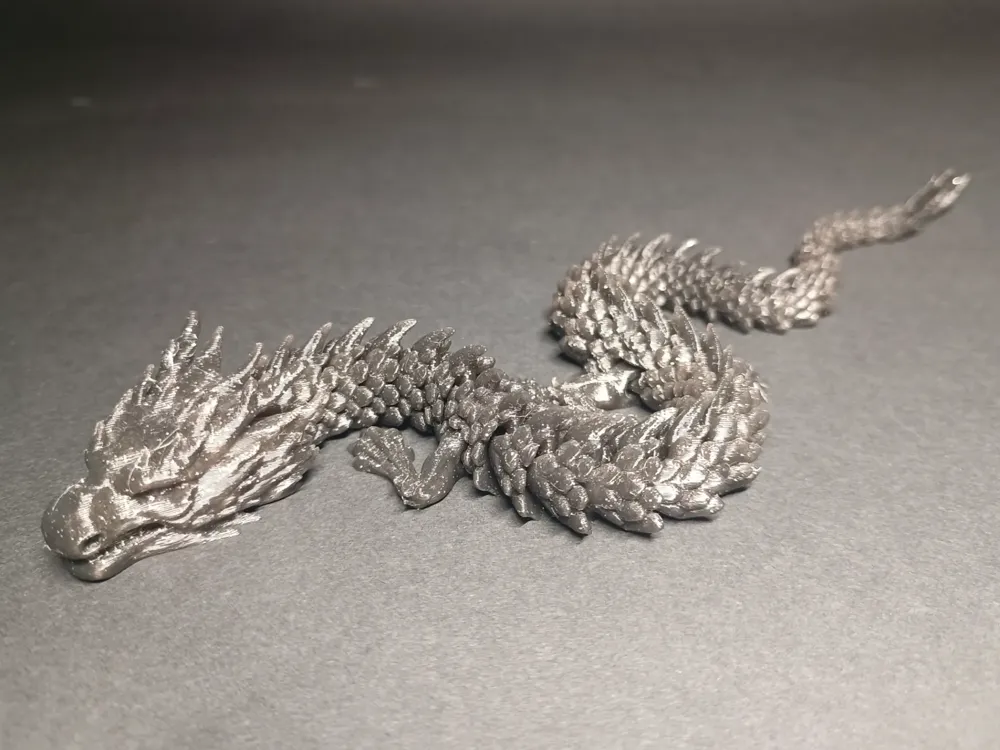 Majestic Articulated Dragon - Free 3D Print Model - MakerWorld