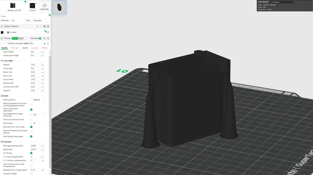 TRX-4/6 High-Capacity Receiver Box (FS-iA10B) - Free 3D Print Model ...