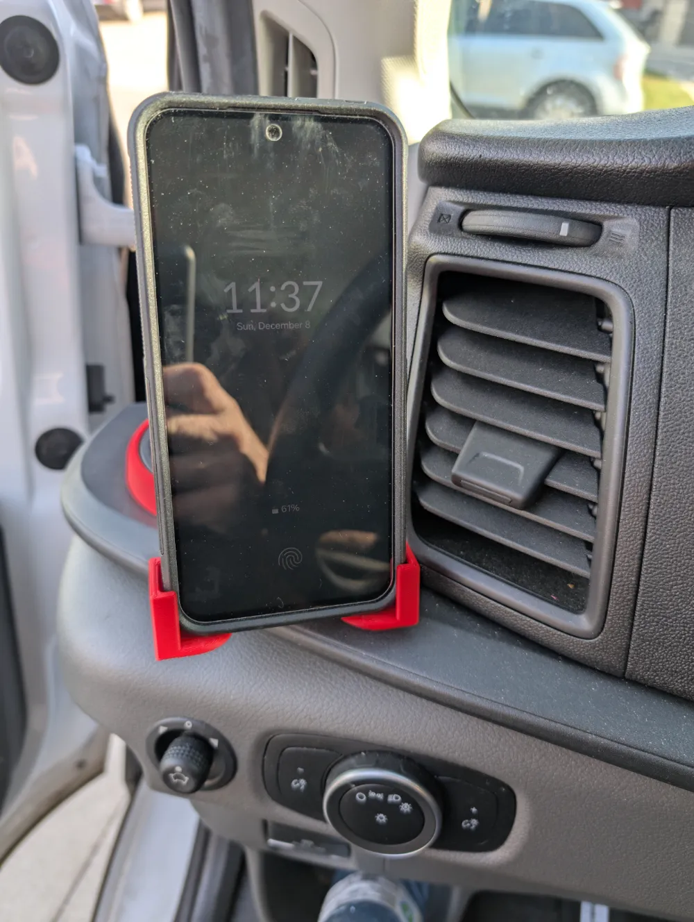 Phone holder Ford Transit Cup Holder - Free 3D Print Model - MakerWorld