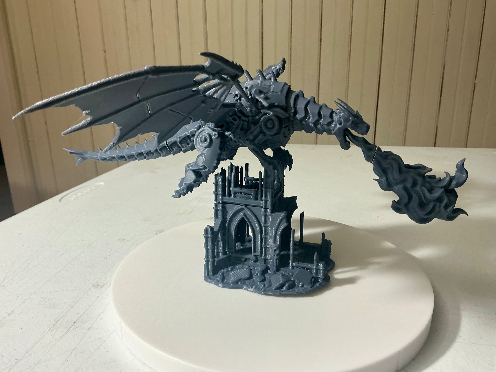 Hell-forged Dragon | 32mm Scale | FDM Optimized - Free 3D Print Model ...