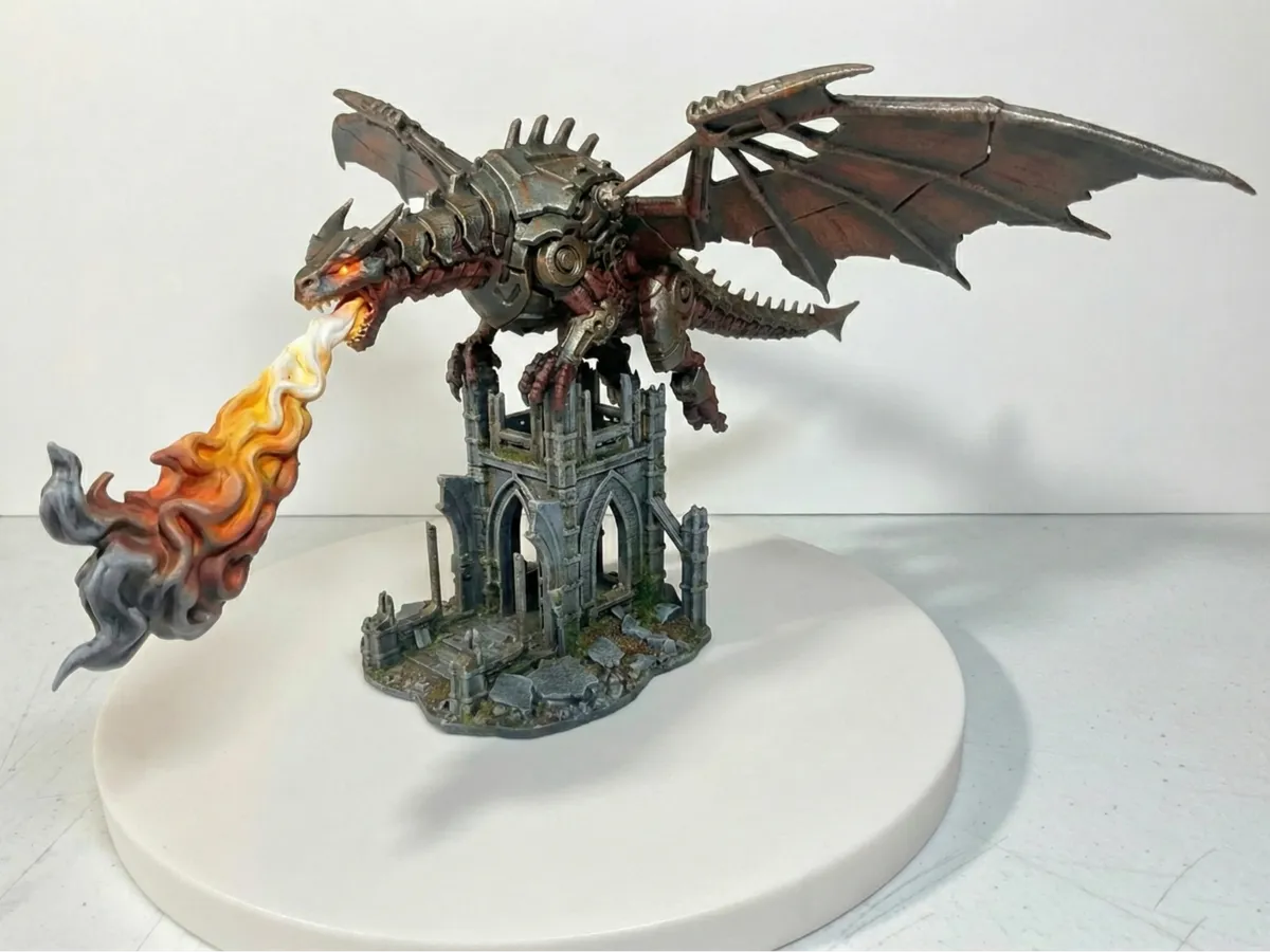 Hell-forged Dragon | 32mm Scale | FDM Optimized - Free 3D Print Model ...