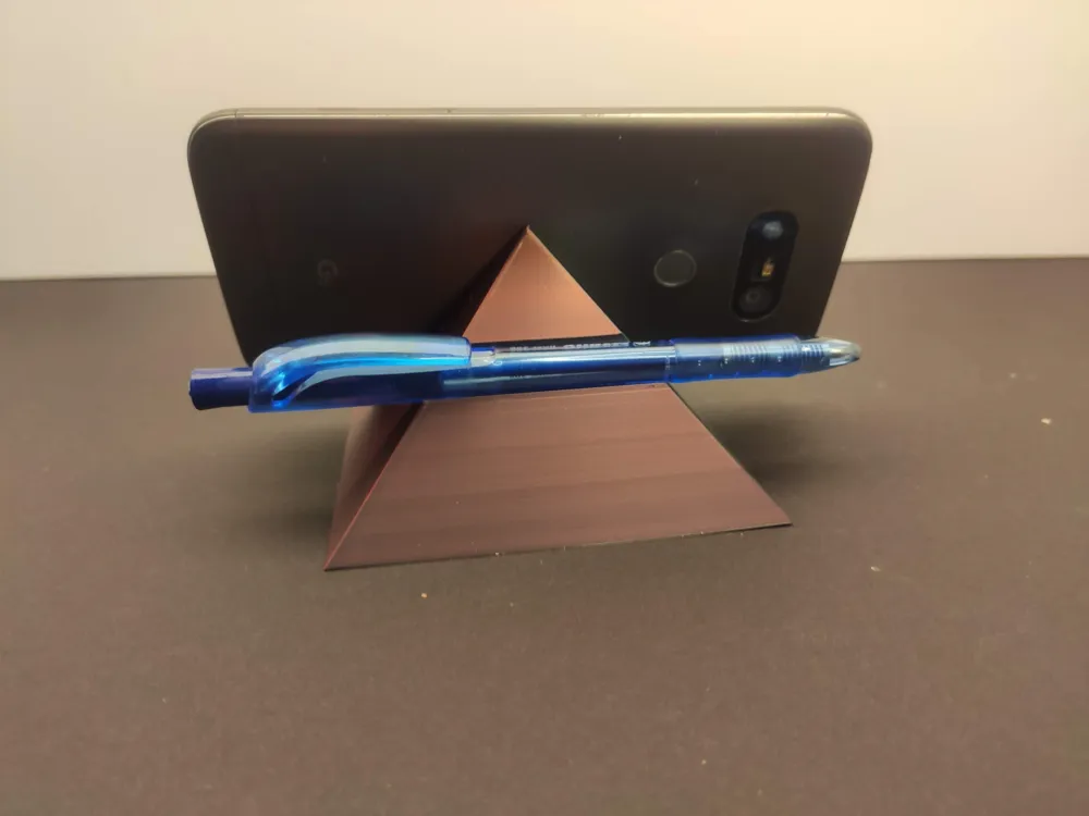 Pyramid Phone Stand by Sevro - MakerWorld