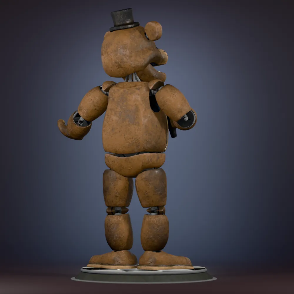 Freddy Fazbear Figurine - FNAF Help Wanted - Free 3D Print Model ...