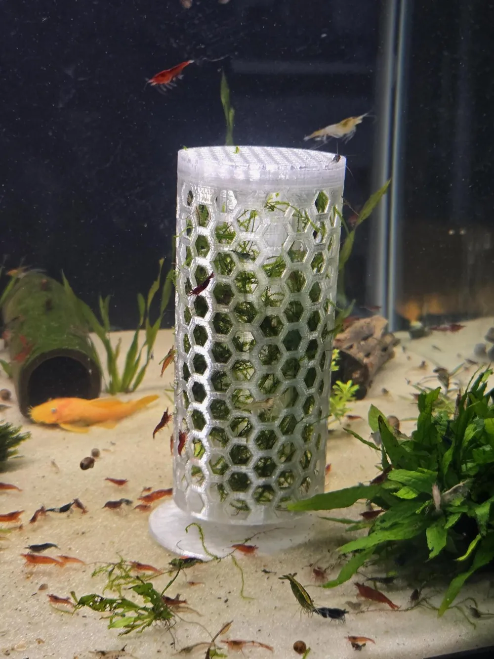 Aquarium moss tower - Free 3D Print Model - MakerWorld