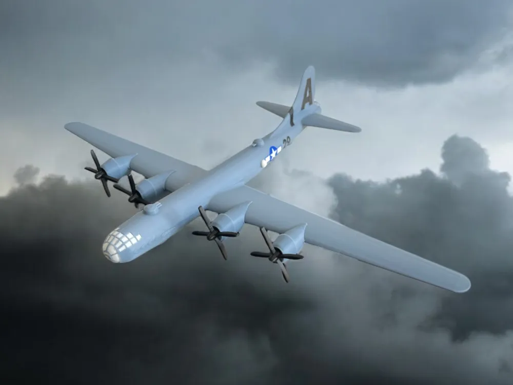 B-29 Boeing Superfortress 1:100 – Bomber von Ligurio MakerWorld ...