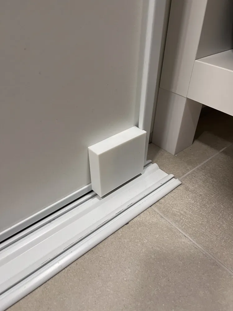 Cover for sliding doors rollers Leroy Merlin - Free 3D Print Model ...