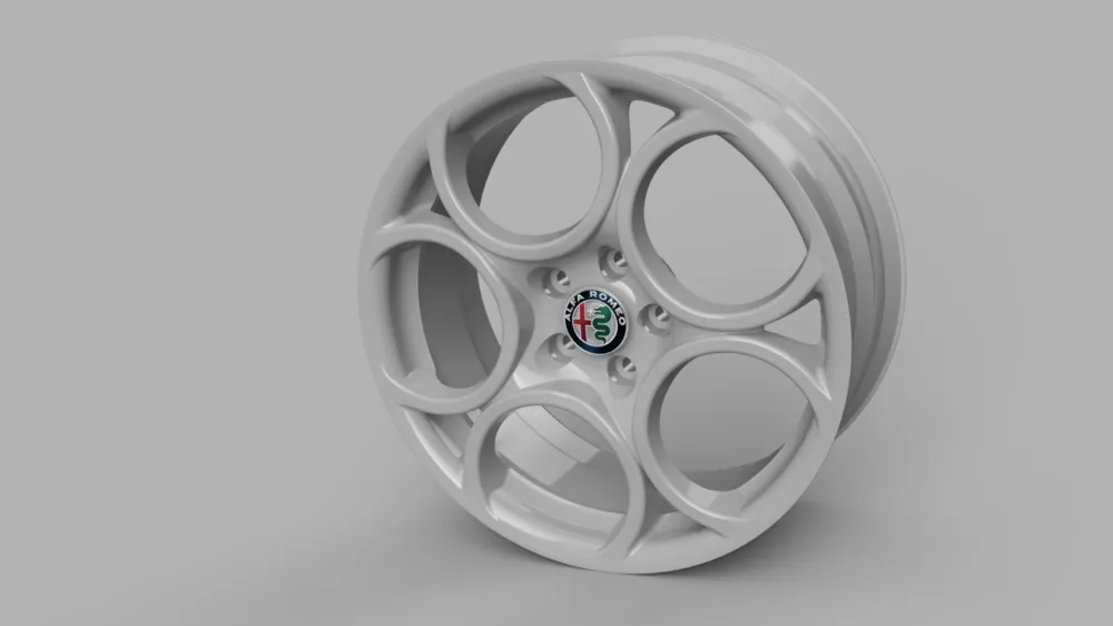 Alfa Romeo Wheel by HG_Design - MakerWorld