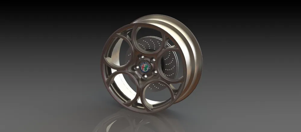 Alfa Romeo Wheel by HG_Design - MakerWorld