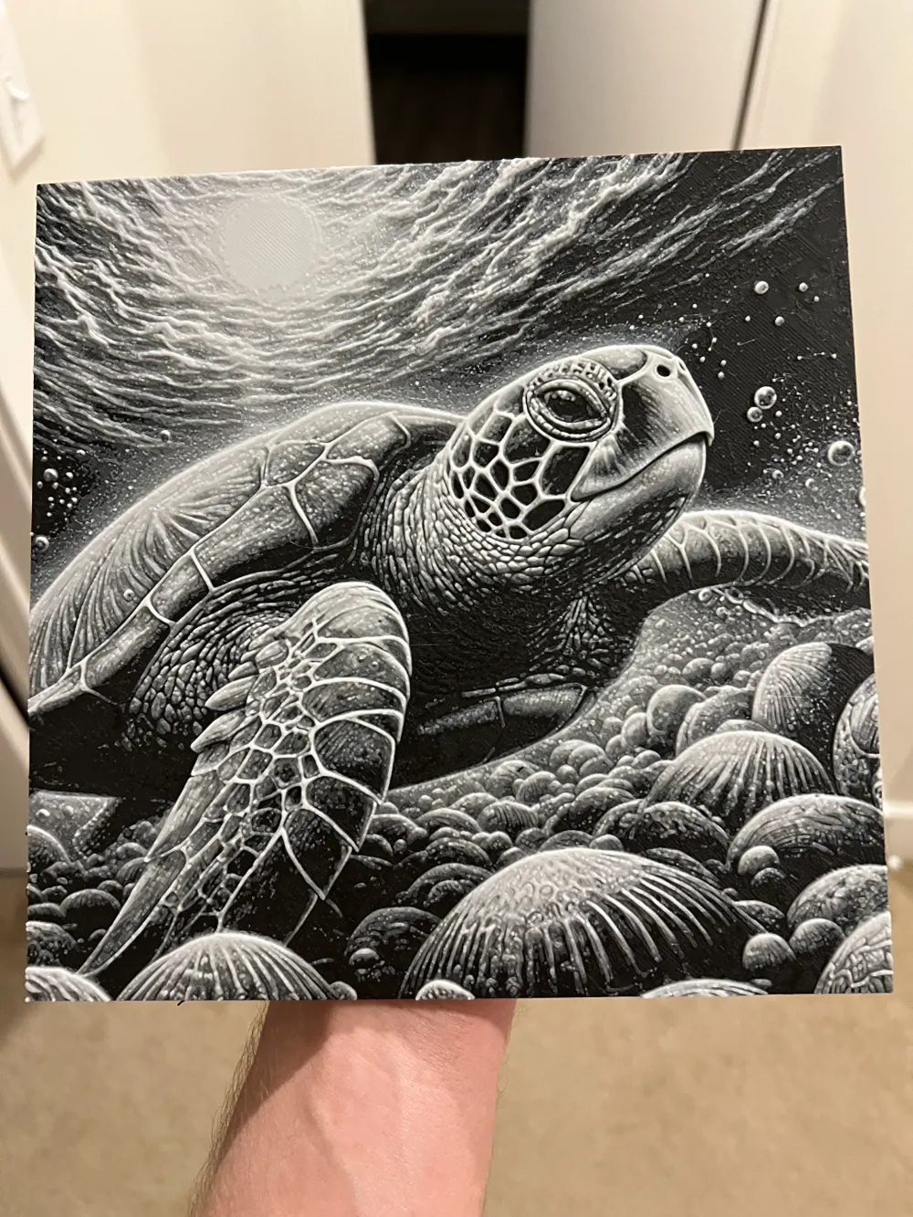 Turtle Art Hueforge by RP47 Designs - MakerWorld