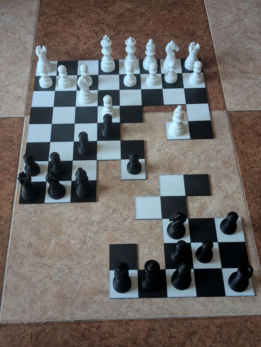 Interlocking Chess Board - Free 3D Print Model - MakerWorld