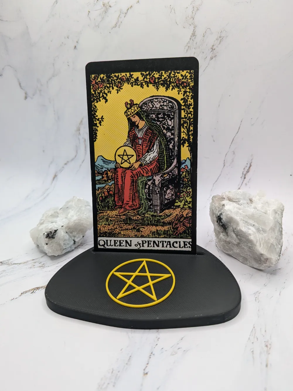 Pentagram Tarot Card Display by melverus - MakerWorld
