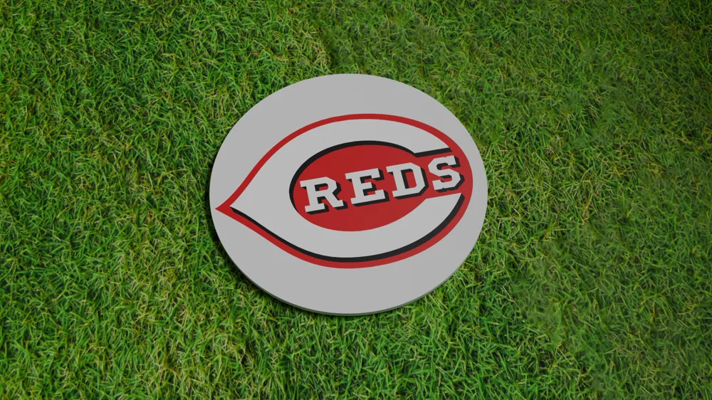 Cincinnati Reds Coaster by mker73 - MakerWorld