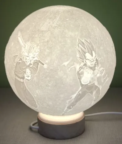 Lithophane Sphere of Dragon Ball by Litolunar - MakerWorld
