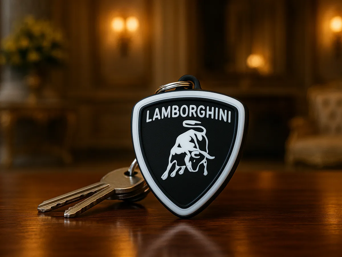 Lamborghini Keychain - Free 3D Print Model - MakerWorld