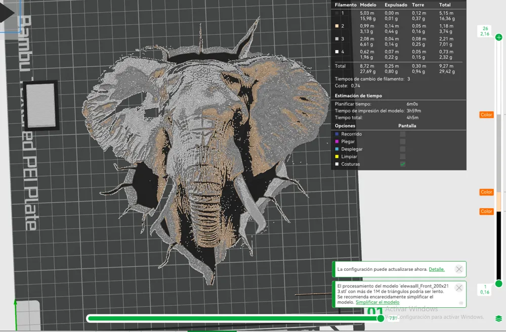 wall elephant by LanzzaSP - MakerWorld