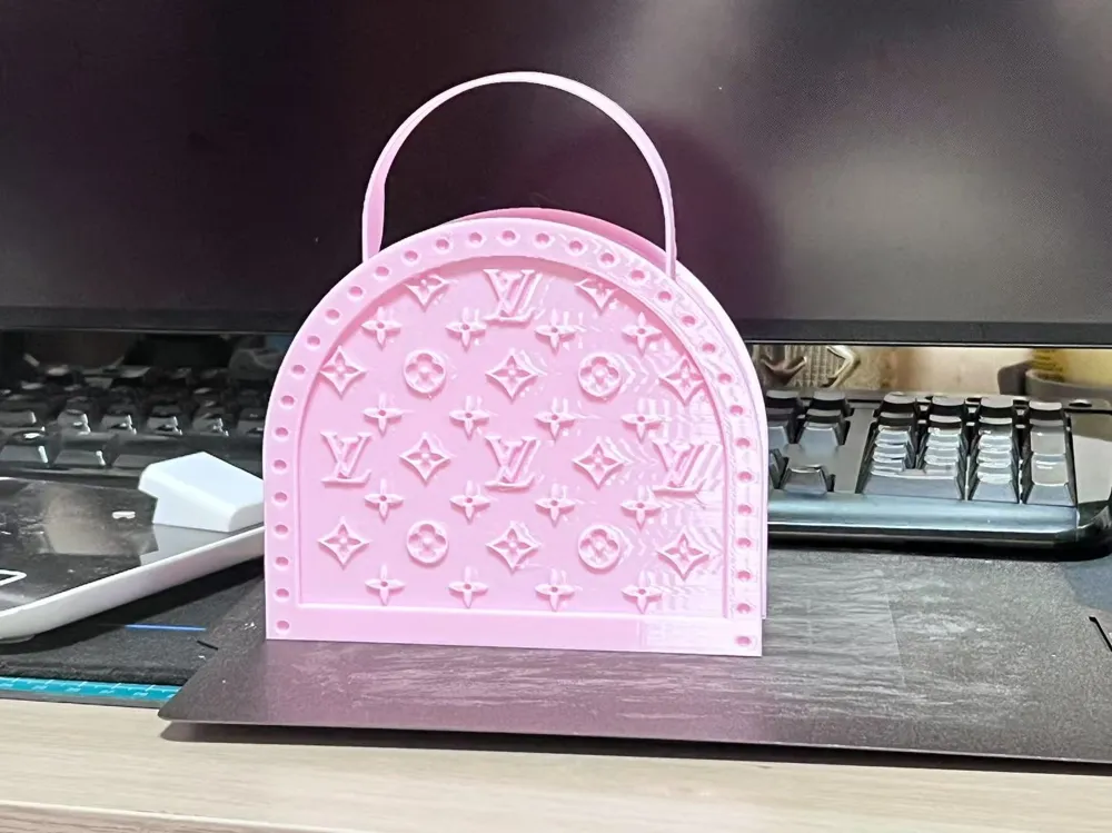 Storage box, vase, bag, LV logo by 九五 MakerWorld: Download Free 3D Models