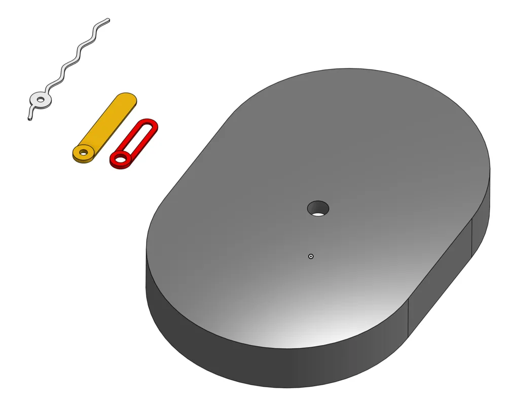 Stadium, modern wall clock by the2ndday - MakerWorld