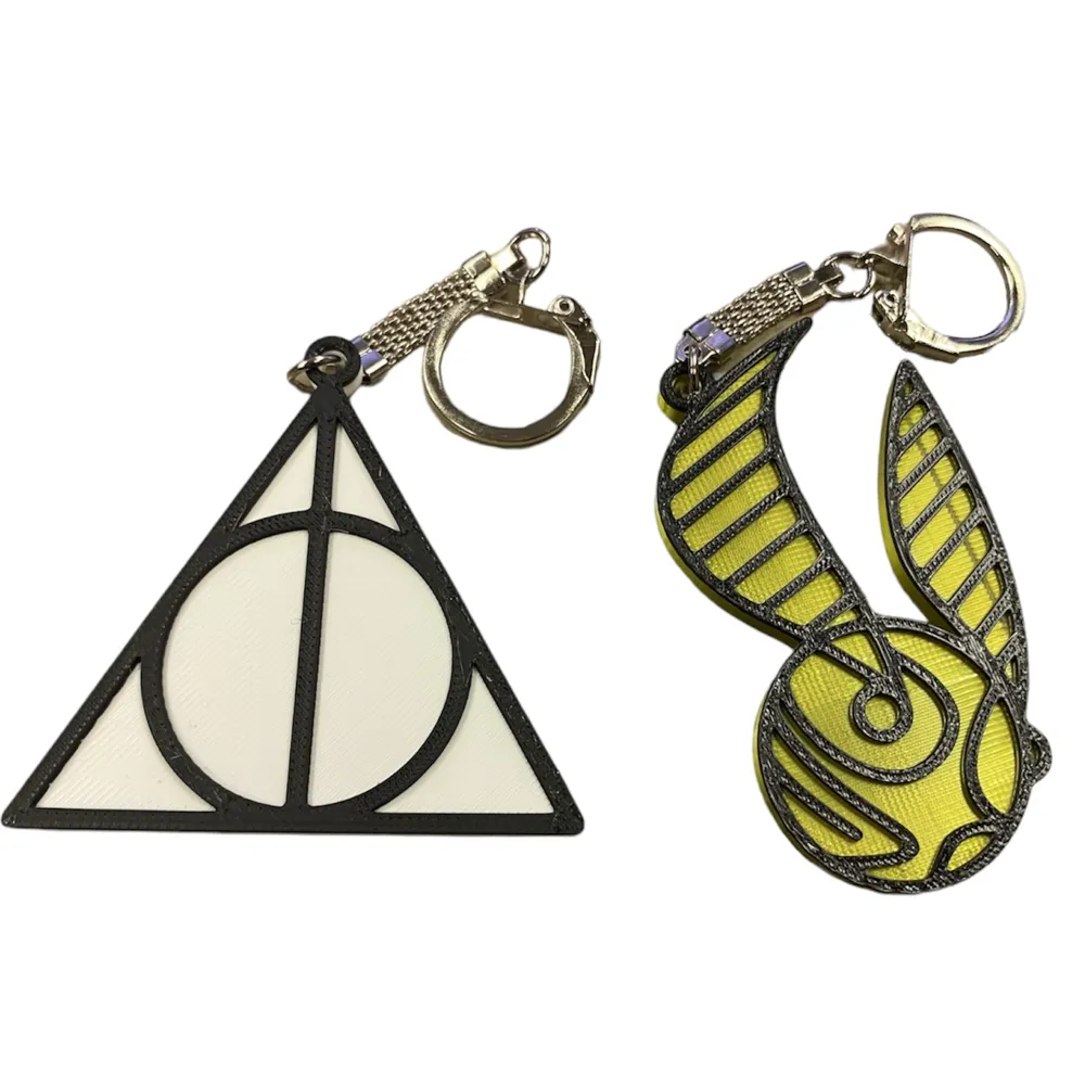 Harry Potter keychains by dashmik - MakerWorld
