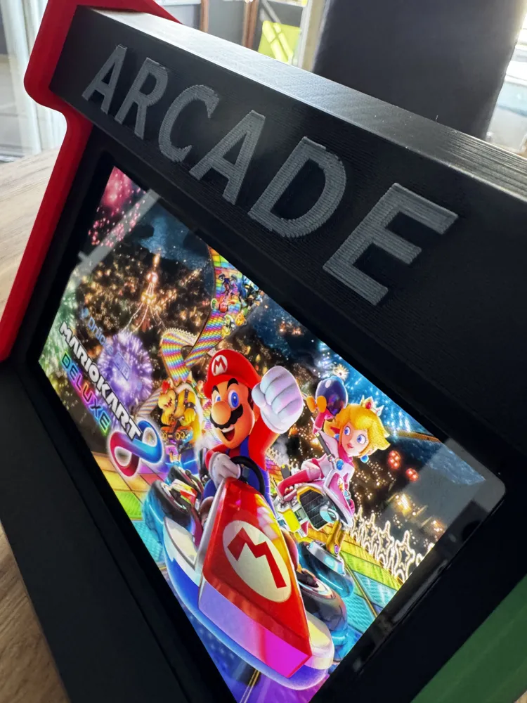 Nintendo Switch OLED Case in Arcade Style Remixed by Stephan Aberer MakerWorld: Download Free 3D ...