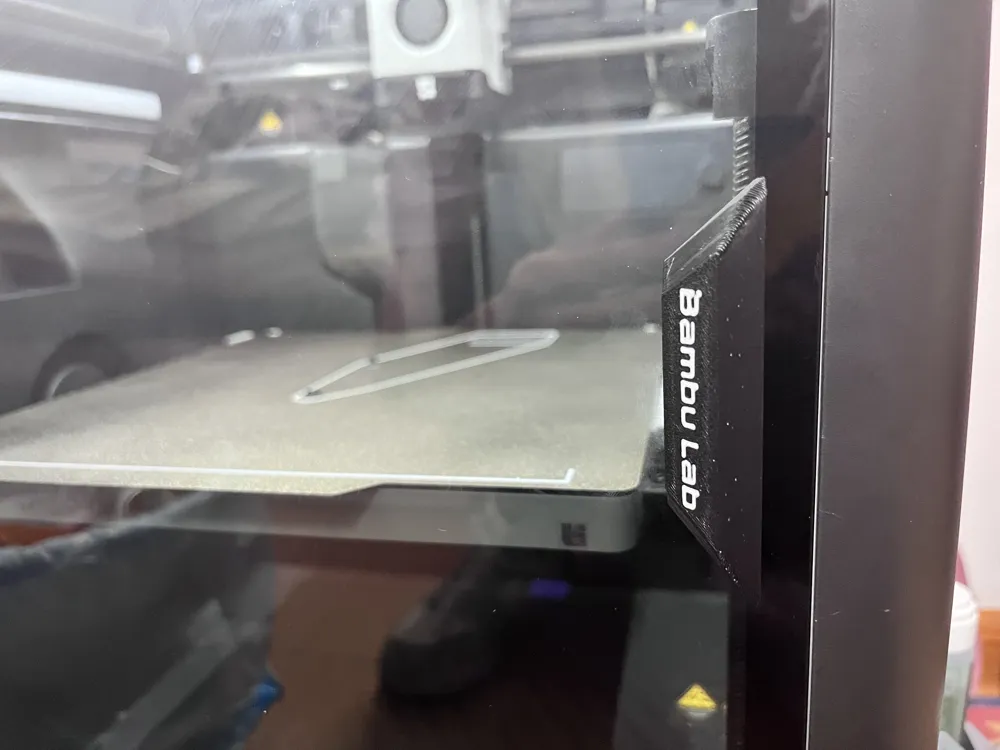 Bambu Lab X1C P1S Front door handle by Ws工作室R - MakerWorld