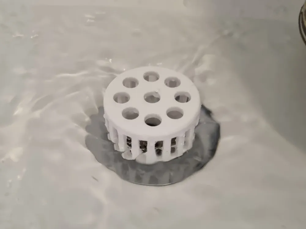 Hair strainer 42mm - Free 3D Print Model - MakerWorld