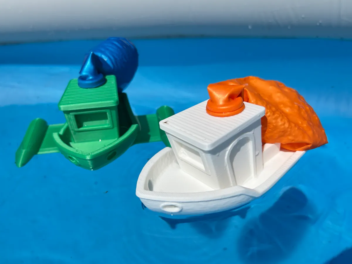 Balloon-powered Benchy – Floating Toy - Free 3D Print Model - MakerWorld