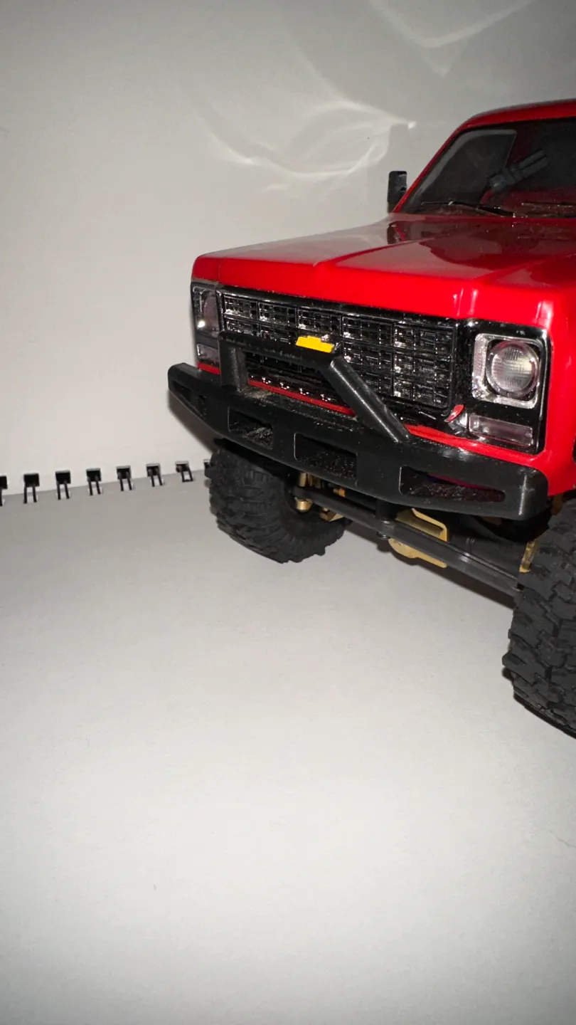 TRX4M k10 front bumper by joe - MakerWorld