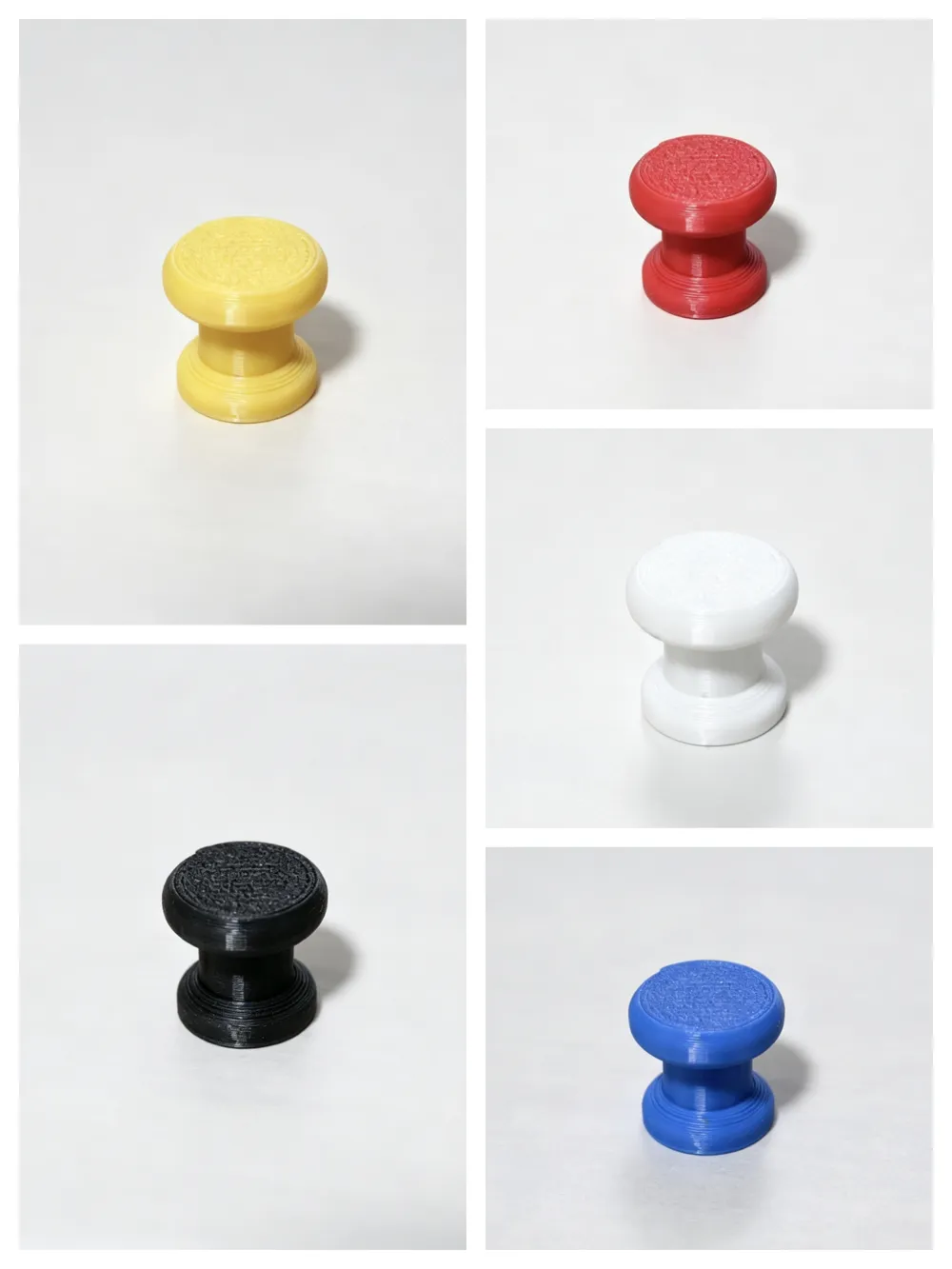 Modular toilet press button, prevents long nail splitting after ...