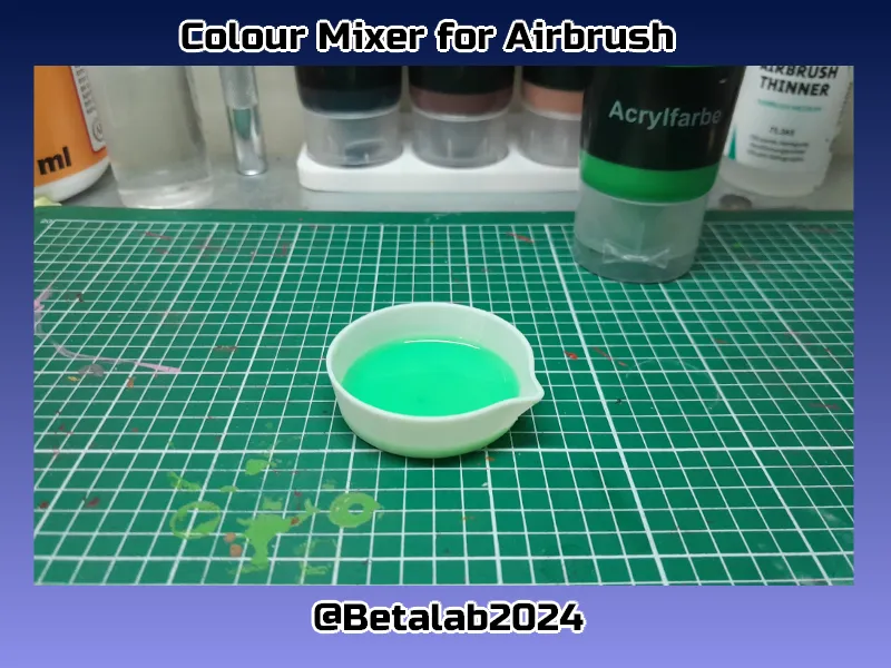 Colour Mixer for Airbrush by Betalab3D - MakerWorld