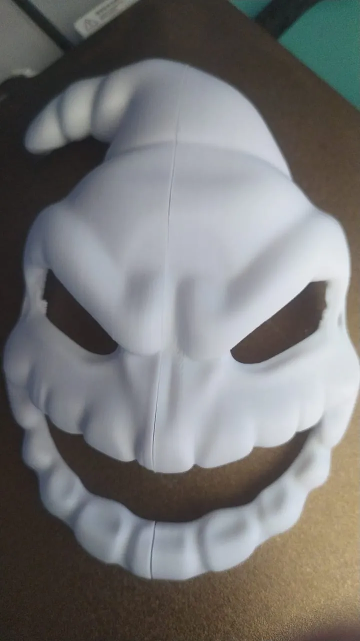 Oogie Boogie cosplay Halloween terror 3D mask by Ocilirca MakerWorld ...