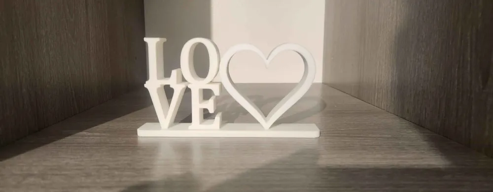 Love Heart Sign by J3D - MakerWorld