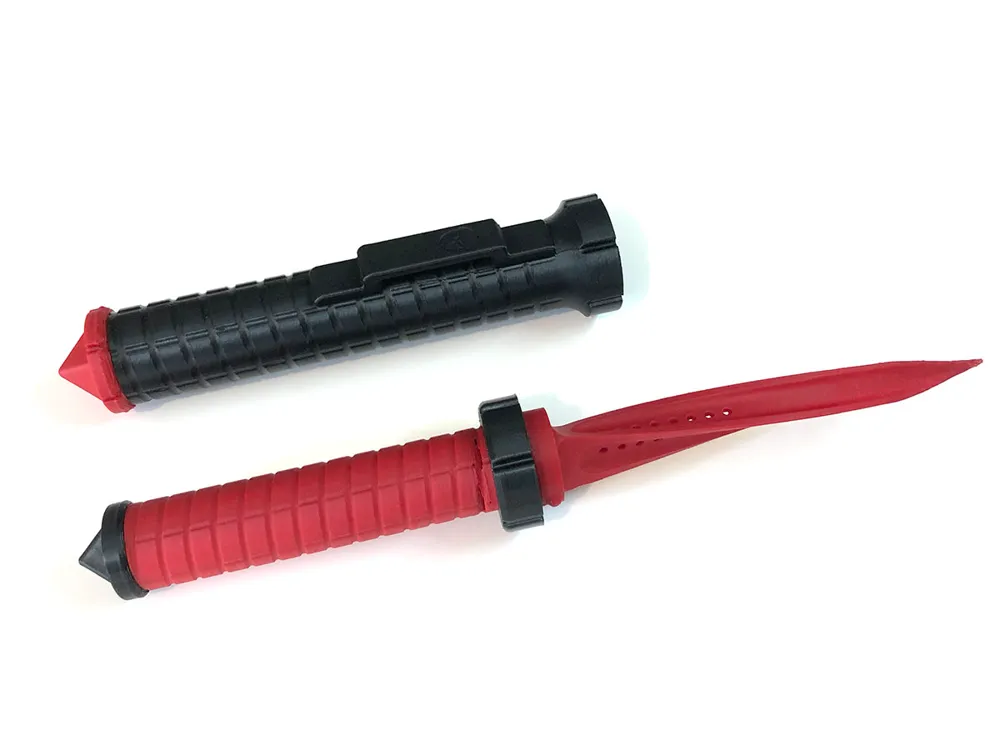 M 48 Cardinal Sin Red Cyclone Fixed Blade Knife by stefanobaraldo1 ...