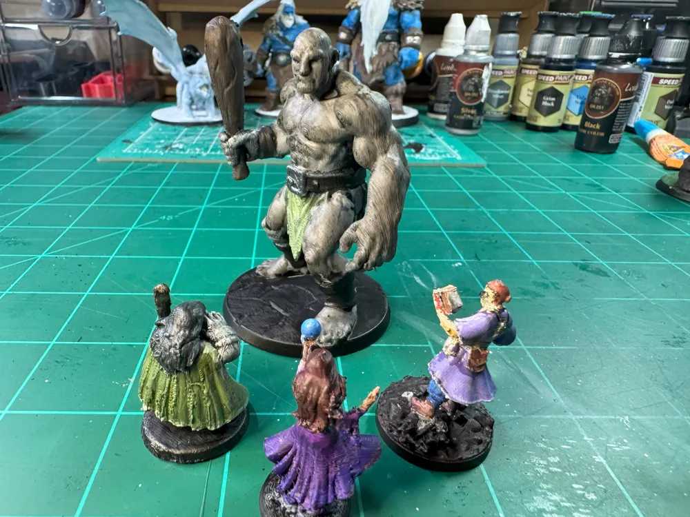 Stone Giant : DnD D&D Pathfinder Mini - Free 3D Print Model - MakerWorld
