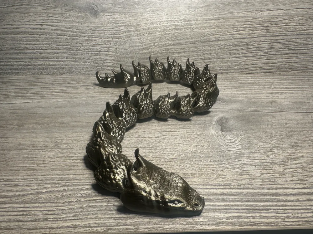 articulated basilisk harry potter by OTL3DPrints MakerWorld: Download ...