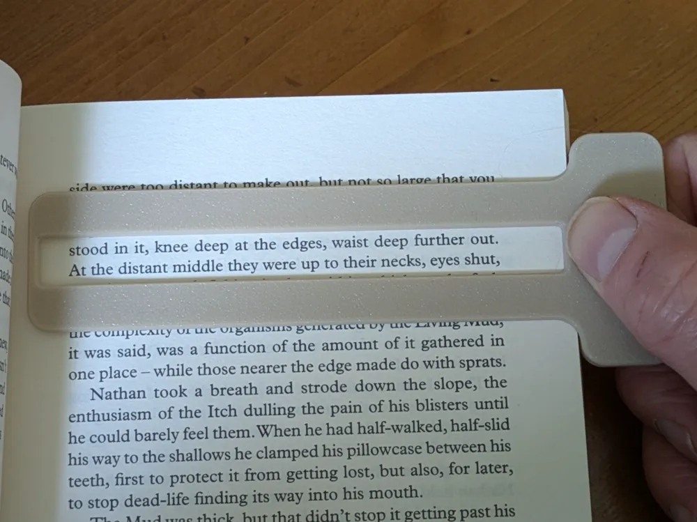 Reader Bookmark by Steve Bickle MakerWorld: Download Free 3D Models