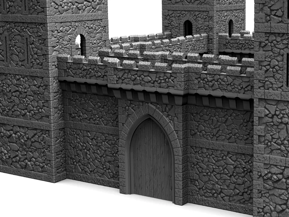 Modular Medieval Castle – 28mm Terrain by VogMan MakerWorld: Download ...