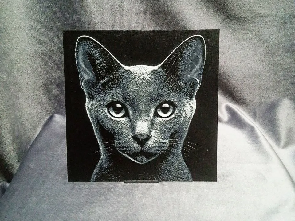 Russian Blue cat - Free 3D Print Model - MakerWorld
