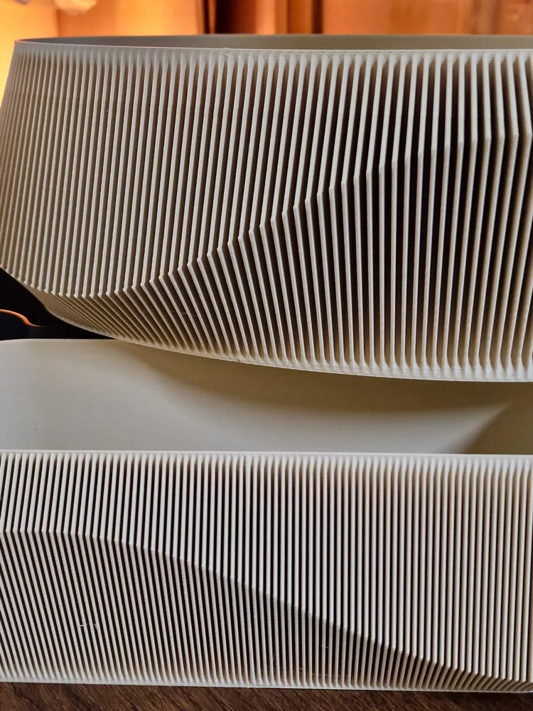 Wave Facade Triple Self-Watering Planters - Free 3D Print Model ...