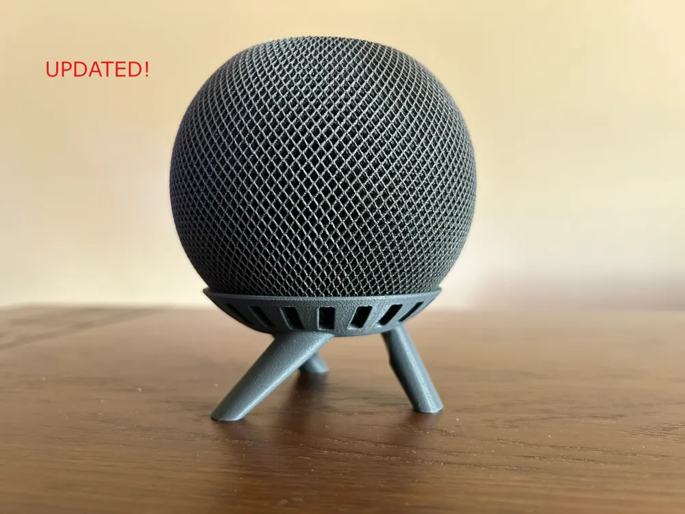 Apple HomePod Mini Stand Twisted Feet by Reckit - MakerWorld
