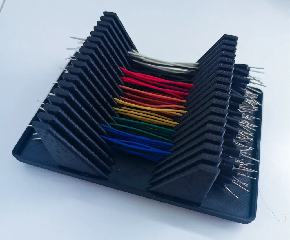 Gridfinity 10cm (4inch) Dupont / Breadboard wires by Gargamade ...