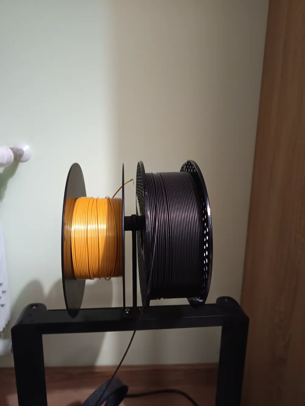 Stand for 2 filaments for Creality Ender 3 V3 SE Remixed by kapi ...
