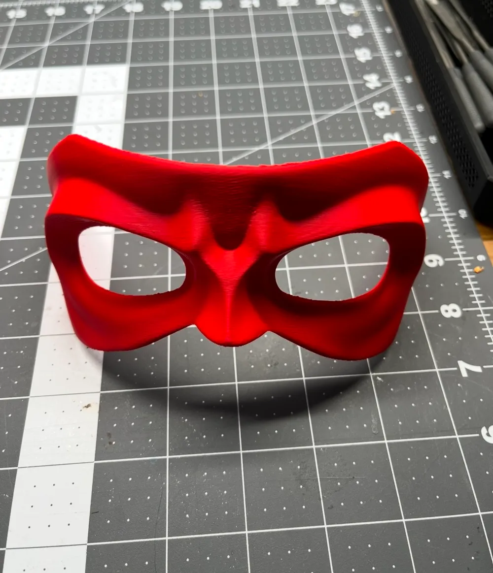 Superhero eye mask DA by DeKorverArt MakerWorld: Download Free 3D Models