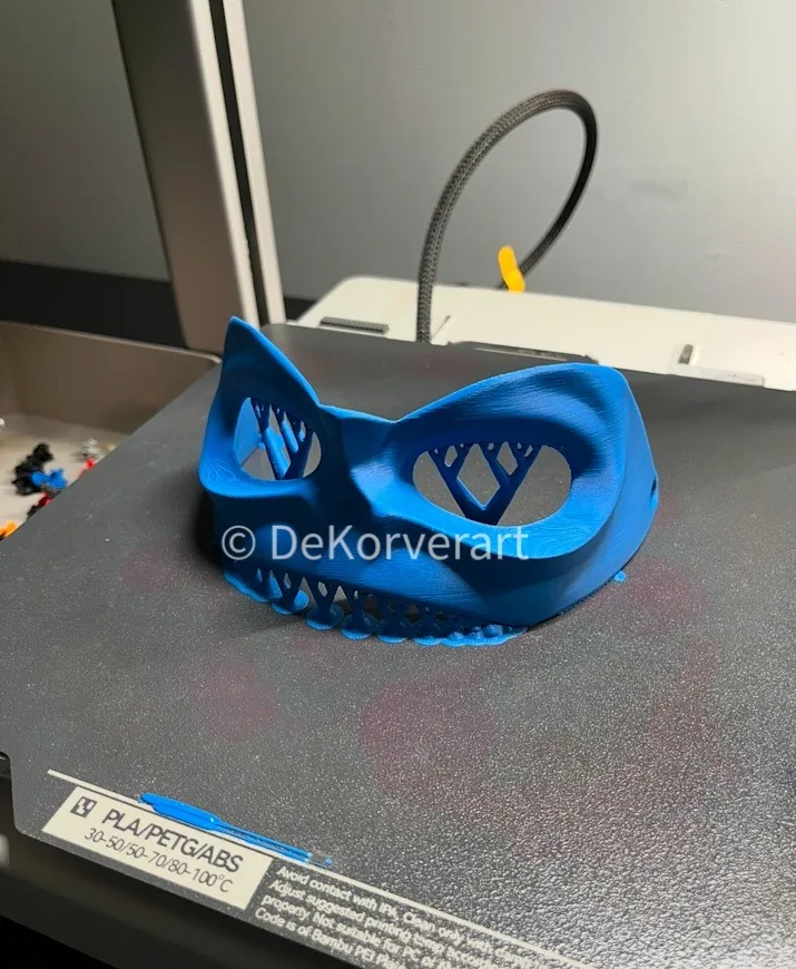 Superhero eye mask DA - Free 3D Print Model - MakerWorld