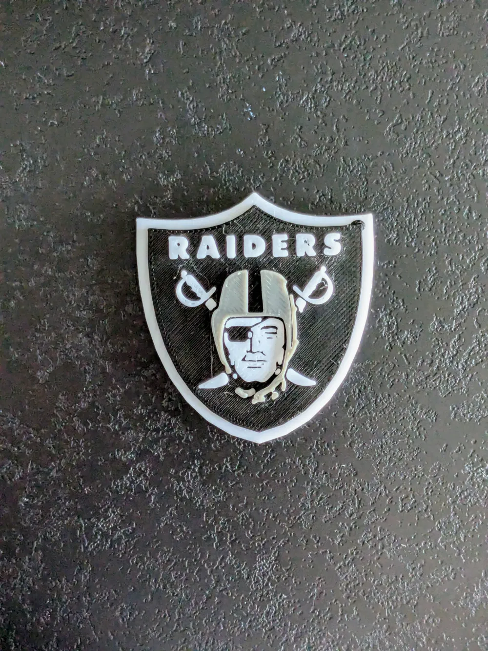 Las Vegas Raiders - Embossed Fridge Magnet by svenson - MakerWorld