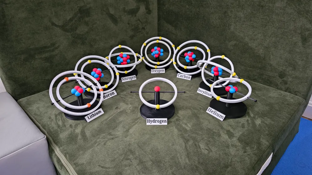 Atomic Internal Structure Models by Surreal Sonicus Studios MakerWorld ...