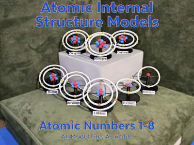 Atomic Internal Structure Models by Surreal Sonicus Studios MakerWorld ...